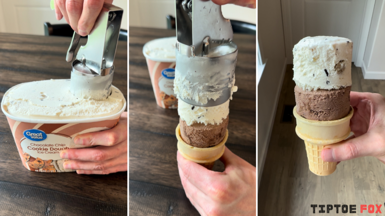A Retro Ice Cream Scoop That Makes Perfect Cylinder Scoops Just Like ...