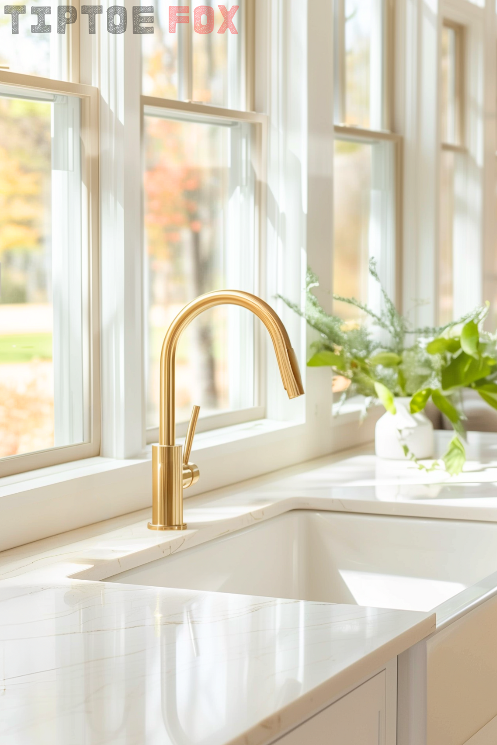 10 Gold Kitchen Faucet Ideas to Complete Your New Kitchen – Tiptoe Fox