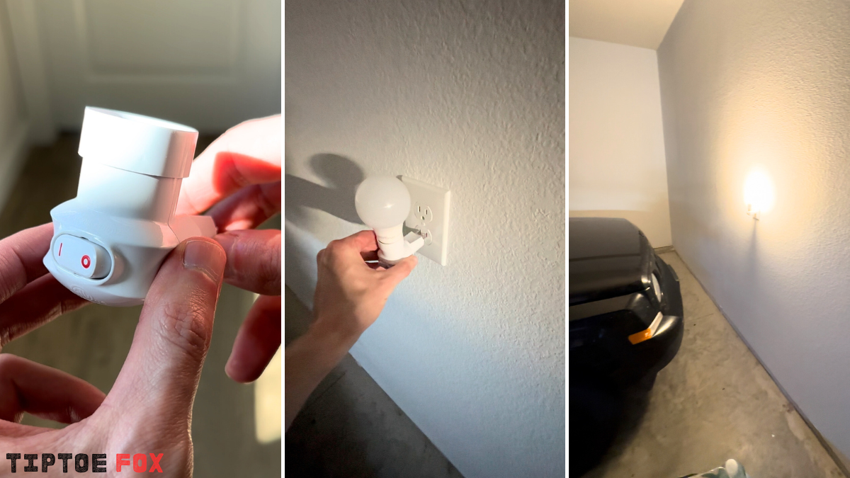 This Plug In Light Socket Adapter Let’s You Easily Light Up Dark ...