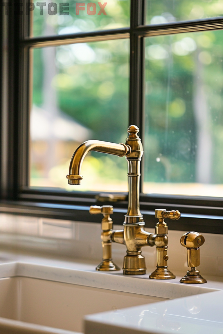 10 Gold Kitchen Faucet Ideas to Complete Your New Kitchen – Tiptoe Fox