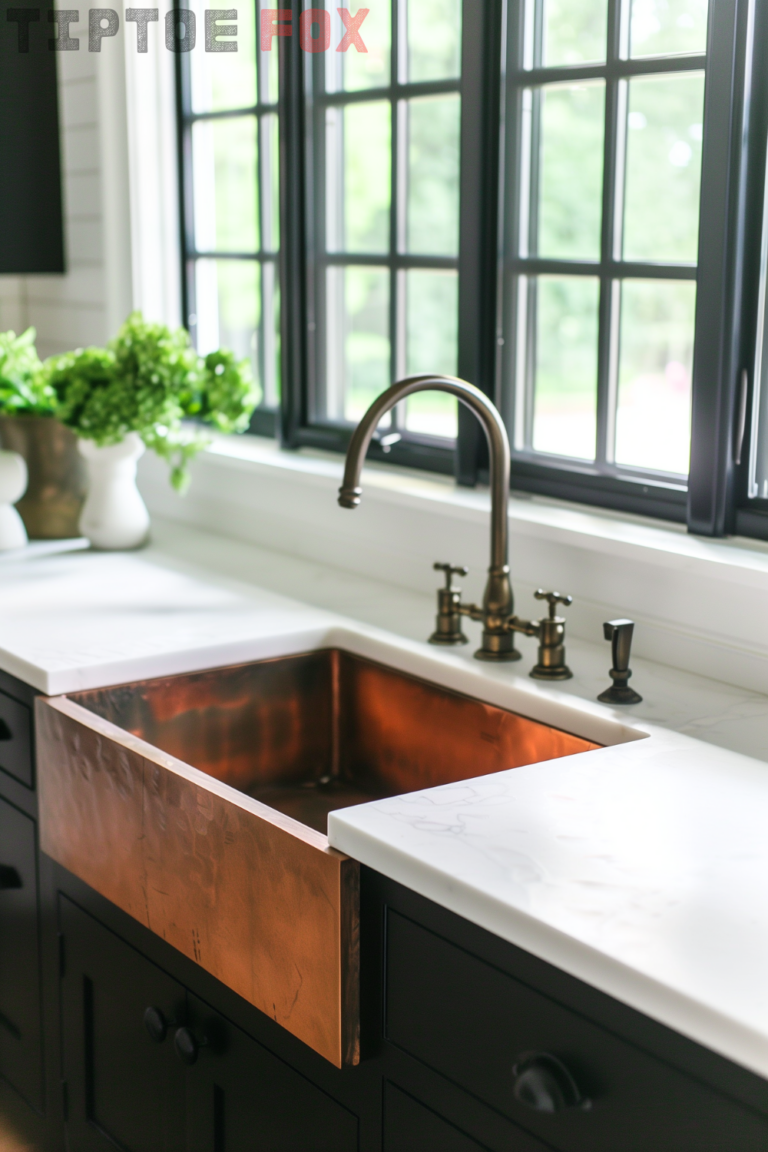 Popular Copper Farmhouse Sink Ideas That Will Bring a Custom Warmth to ...