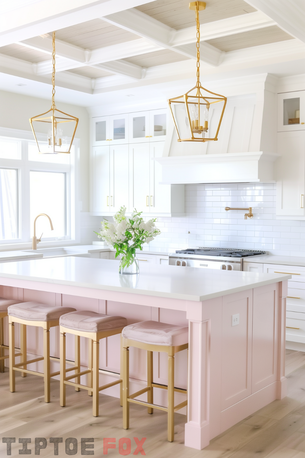 White Kitchen Ideas With Gold Hardware for a Clean & Sophisticated Look ...