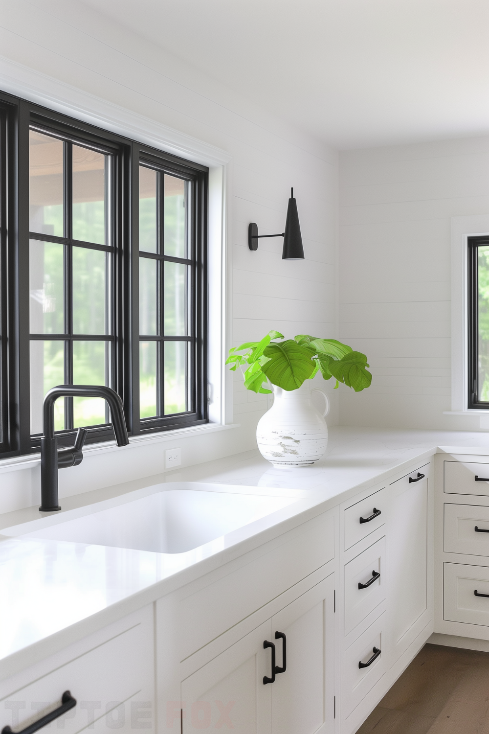 White Kitchen Ideas With Black Hardware for a Modern & Sophisticated ...