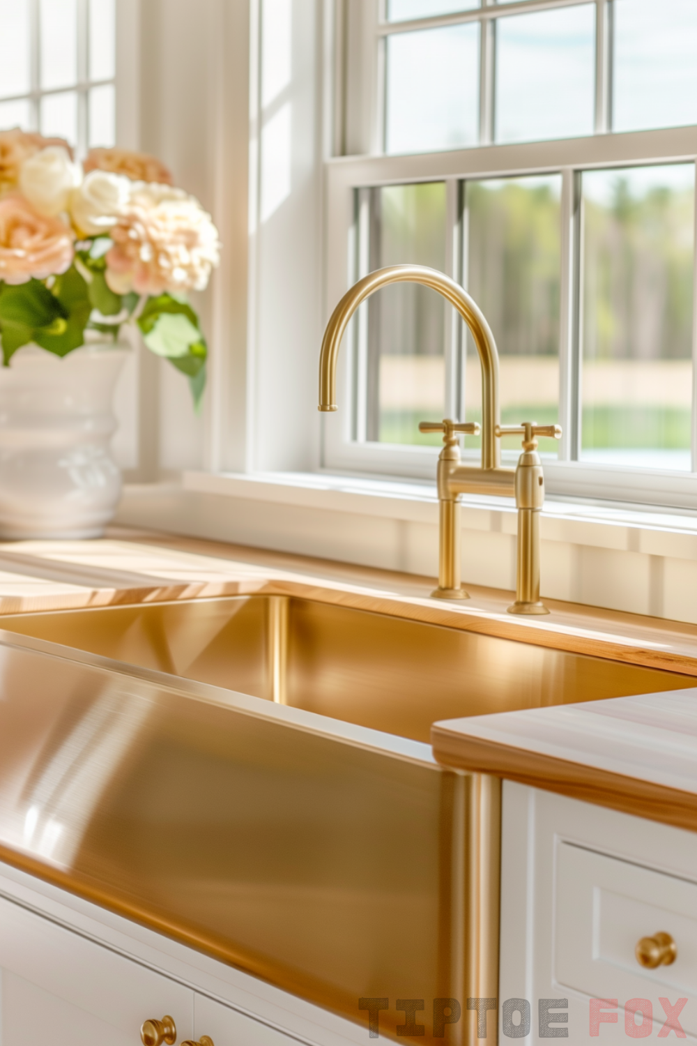 10 Gold Kitchen Faucet Ideas to Complete Your New Kitchen – Tiptoe Fox